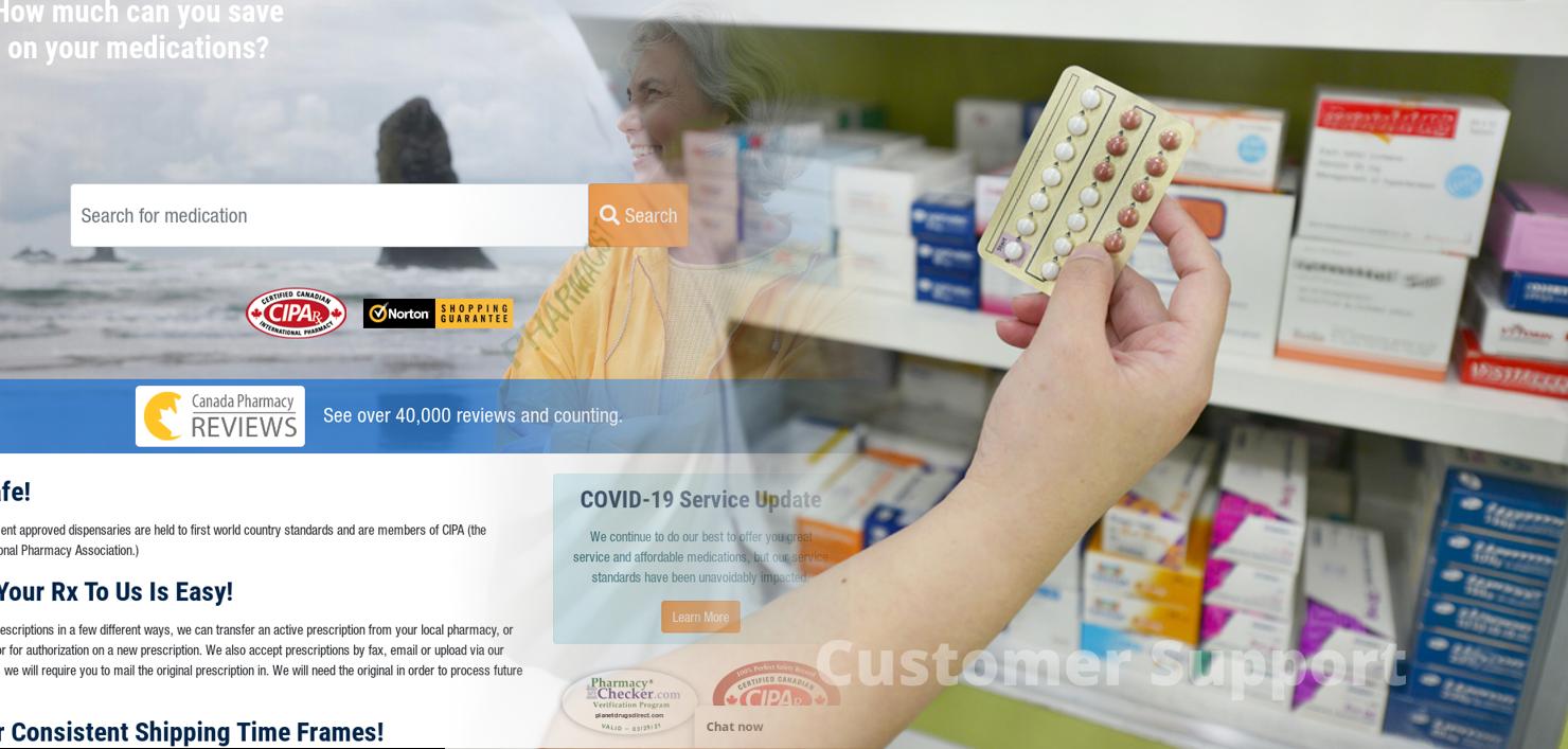 Pharm Global Rx Review A Suspicious Online Pharmacy With No Customer ...