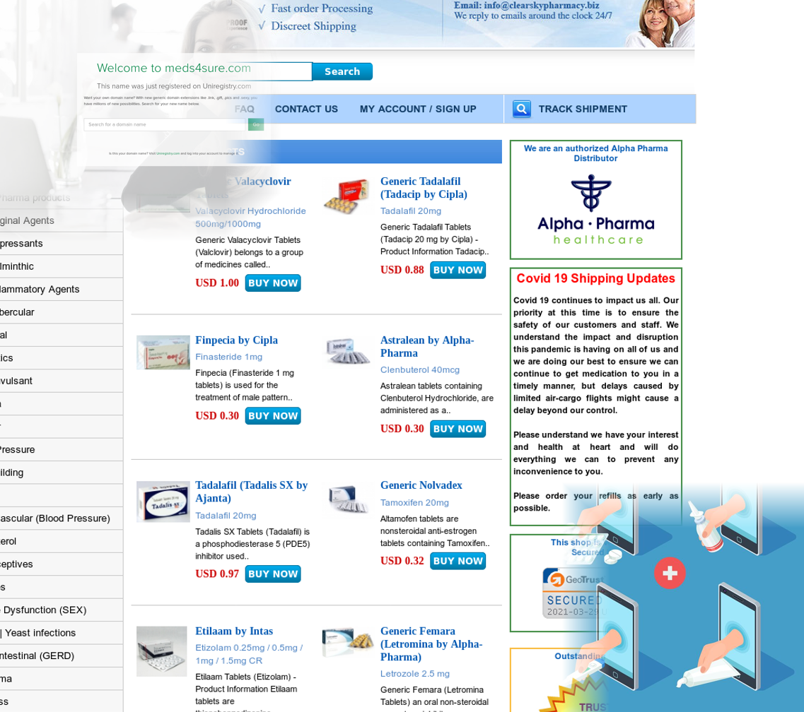 Rx Outreach.org Was Able To Accept Payments Through The Following ...